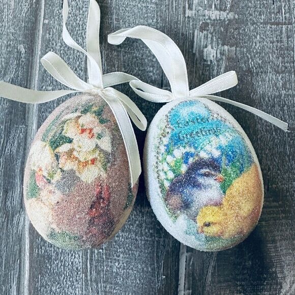 Holiday | Easter Egg Seed Beadedspring Ornaments | Poshmark